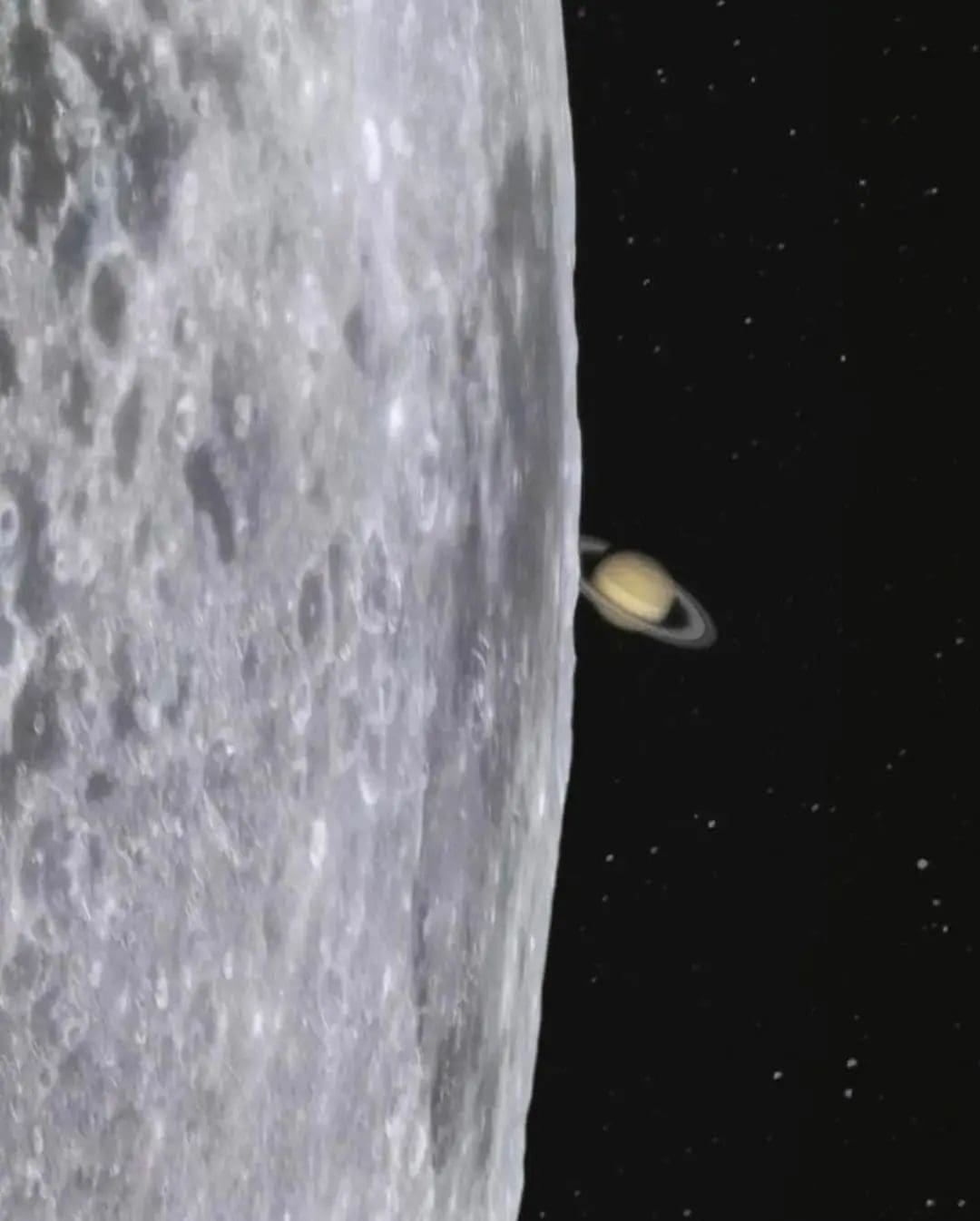 Fenômeno raro, visto do Brasil mostra Saturno de forma perfeita atrás ...
