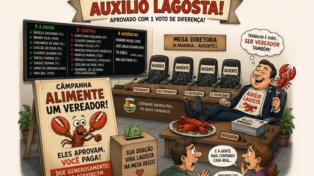 Câmara de Nova Friburgo aprova vale alimentação para vereadores de ...
